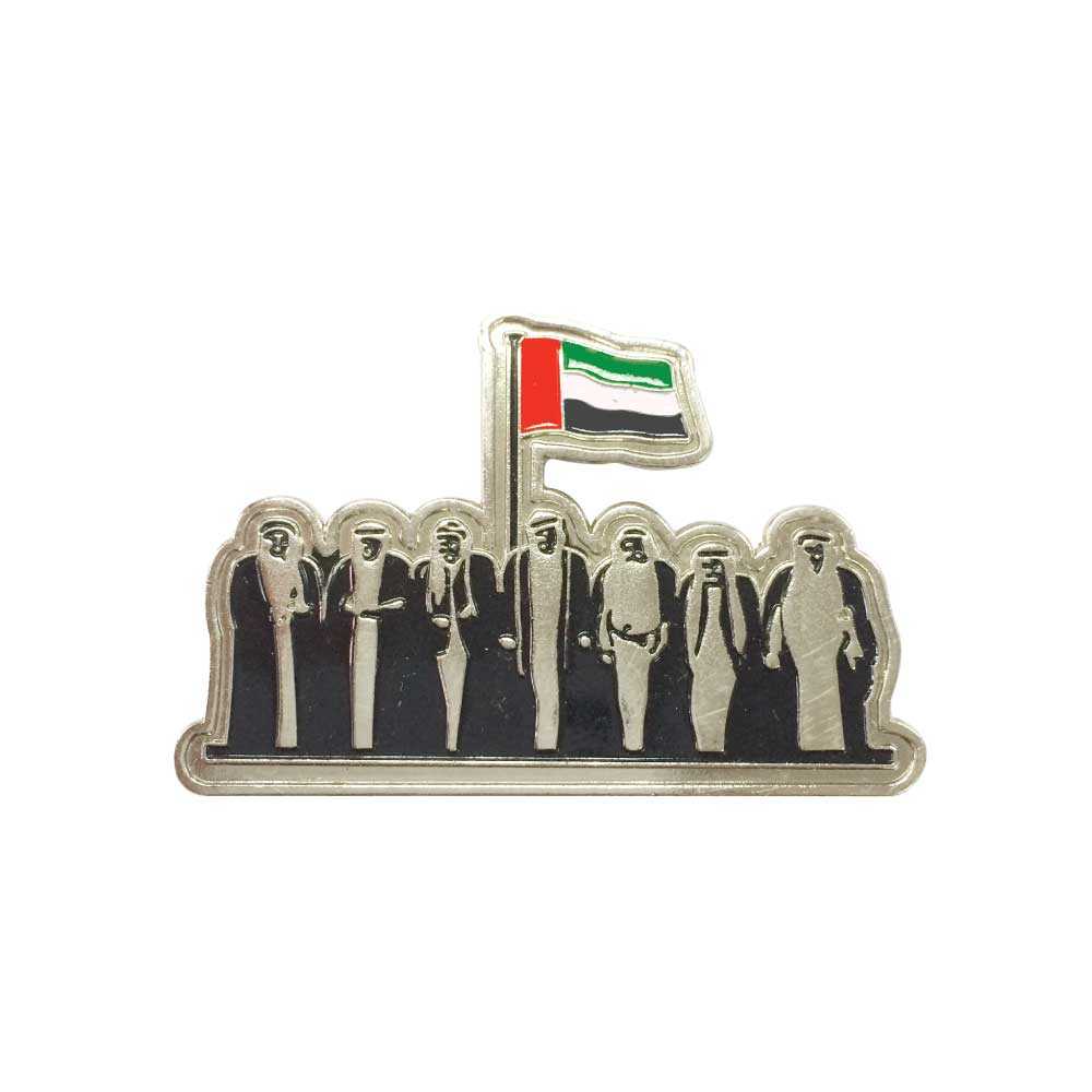 UAE Metal Badges with Magnet | Promotional Gifts Suppliers